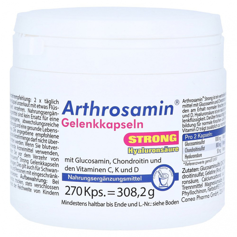 Arthrosamin Strong 270 stk (Arthrosamine Strong 270 pz) - Erbofarma ...