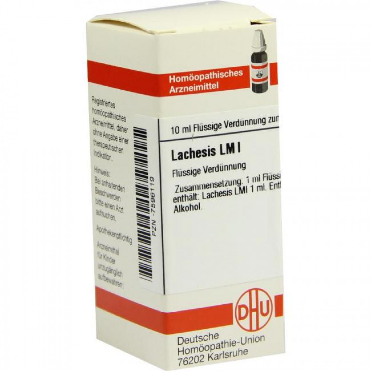 LACHESIS LM I DILUIZIONE 10 ML - Erbofarma farmaci, generici ...
